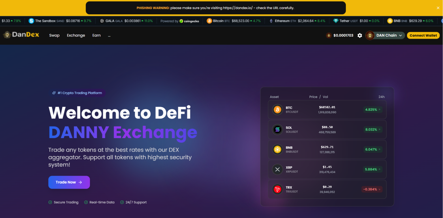 DannyCoin – The Token Of The web3 project